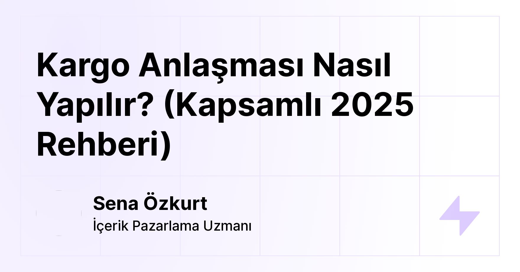 Kargo Anlaşması Nasıl Yapılır? (Kapsamlı 2025 Rehberi) - ikas